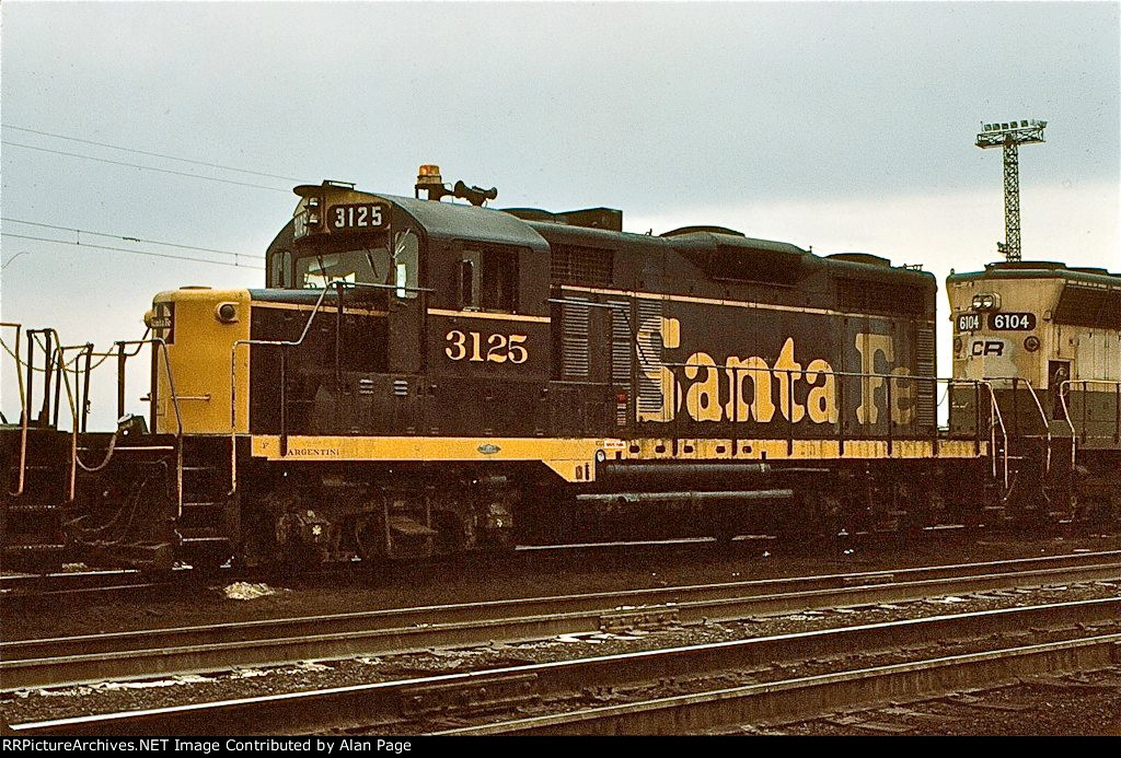 ATSF GP20 3125